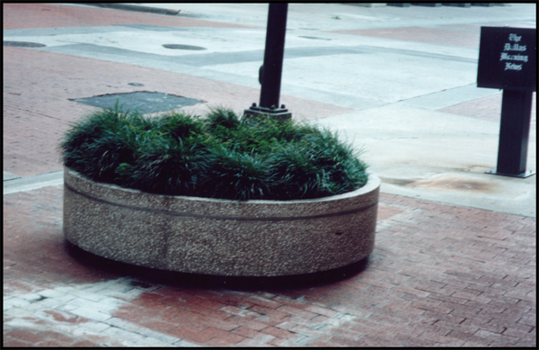 Architectural Fiberglass Planter Bollards