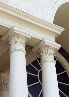 Architectural Fiberglass Entablature