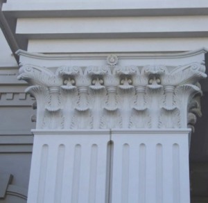 Architectural Fiberglass Entablature